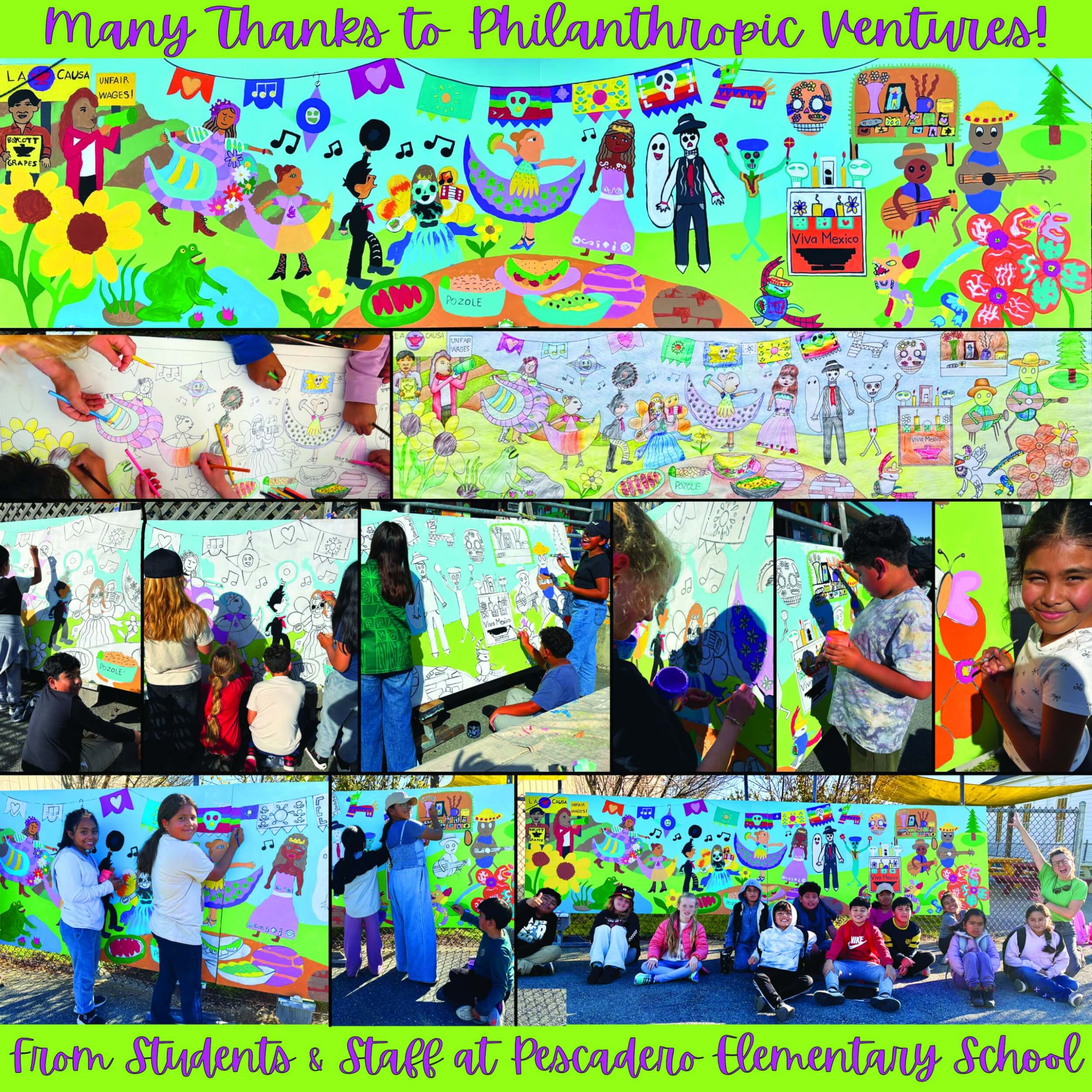 Art that Reflects the School Community – Philanthropic Ventures Foundation